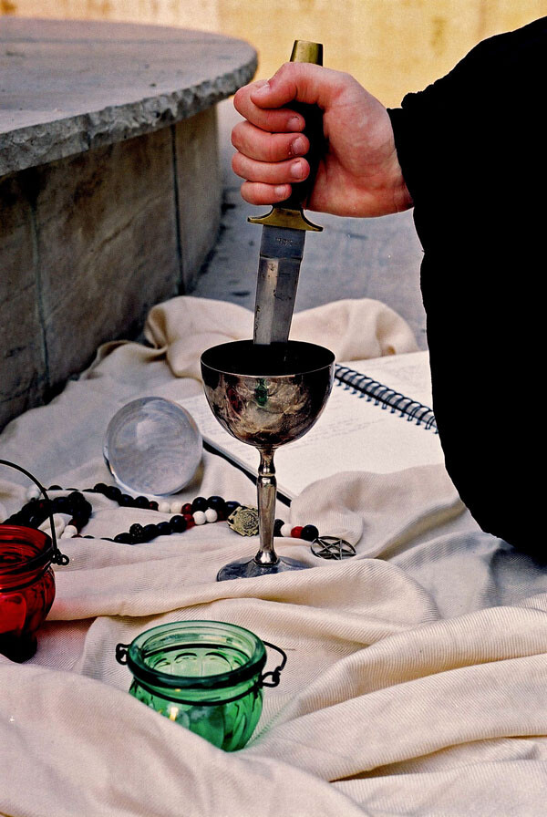 The Athame, Dagger, Boline, Rune Knife – Black Witch Coven